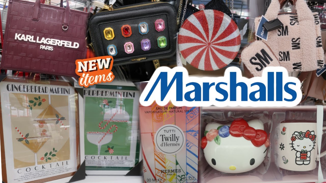 MARSHALLS * NEW FINDS!! PURSES/PERFUME/DECOR & MORE - YouTube