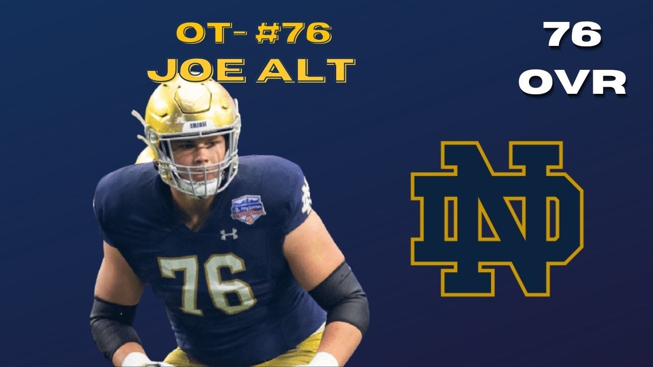 OT Joe Alt Madden 24 Creation - YouTube