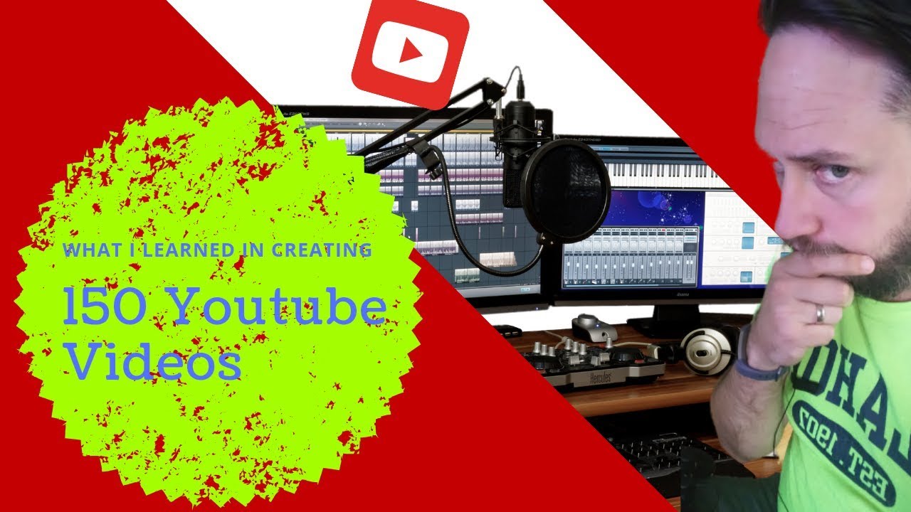 What I learned in creating 150 Youtube Videos! - YouTube