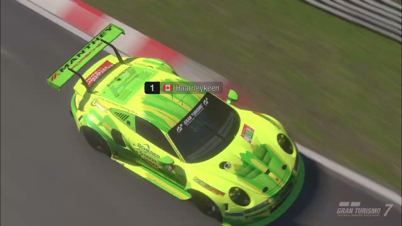 GT7 RHK 911 RSR (991) '17 (RHK Grello Design) vs BH (Falken Tires) 911 RSR (991) '17 PS5 4K ...