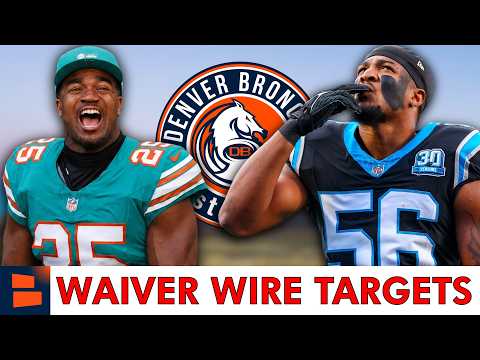 Broncos Waiver Wire Targets After NFL Roster Cuts | Denver Broncos Rumors