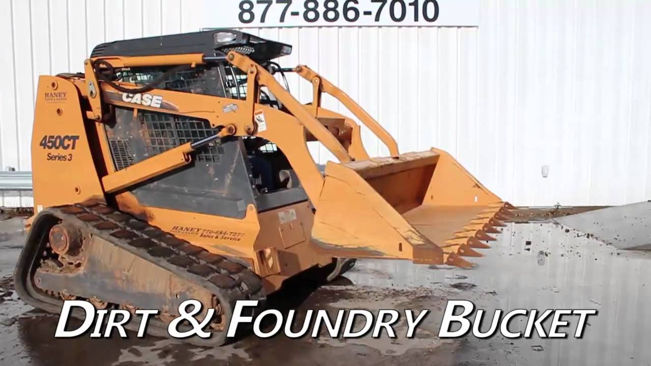 Case 450CT Series 3 - CAH, 2 spd, Pilot Skid Steer Sold on ELS! - YouTube