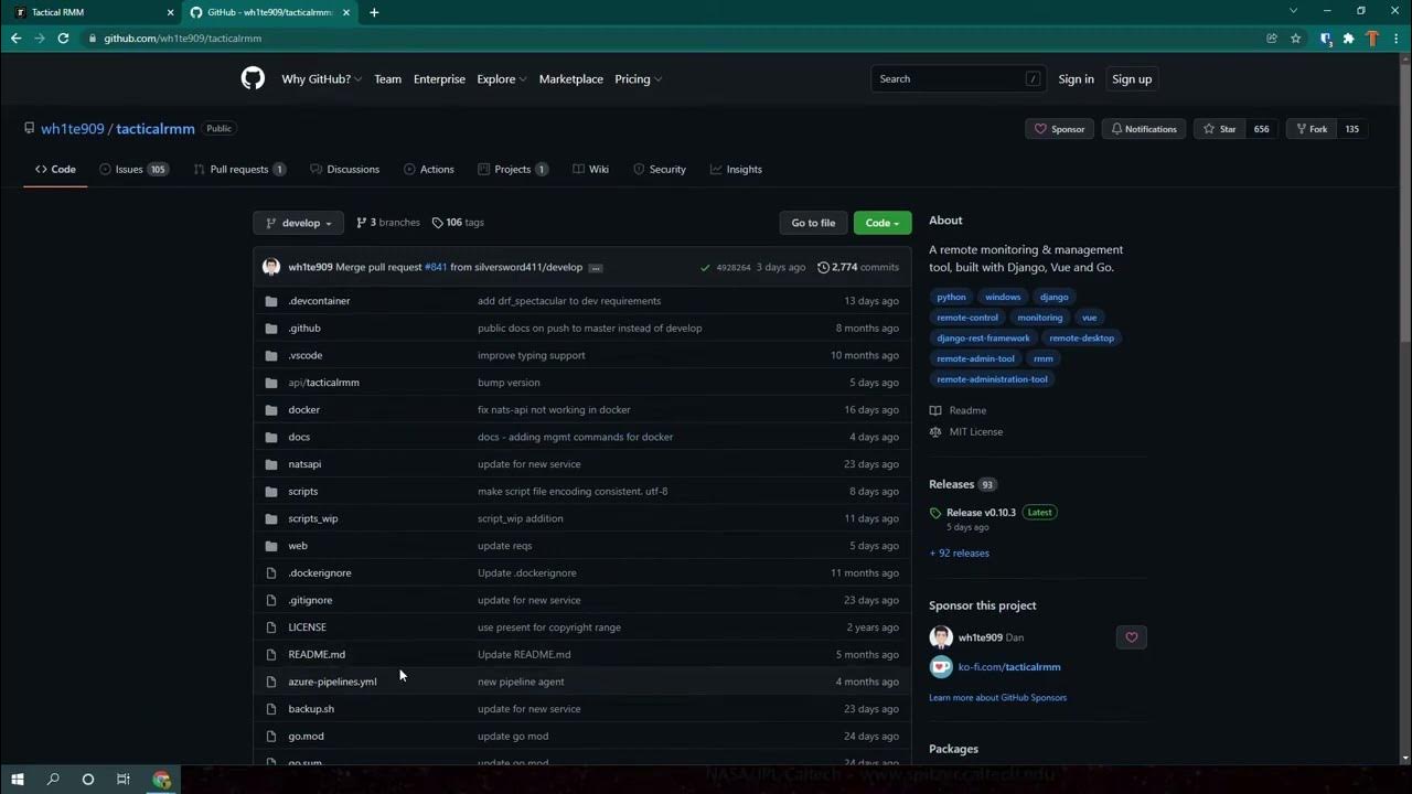 Tactical RMM: HOWTO Updating TRMM server for a standard install - YouTube