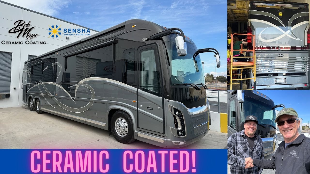 RV Ceramic Coating our Newell Coach at Bob Moses Ceramic Coating, Las ...