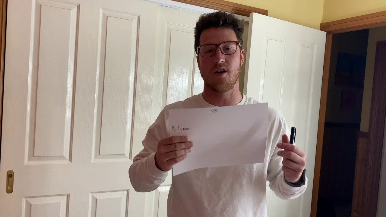 Indoor fun with Mr Andrews - YouTube
