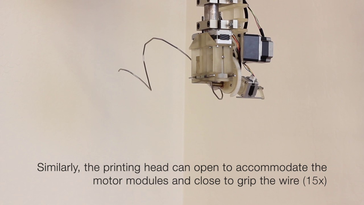 1D Printing of Recyclable Robots - YouTube
