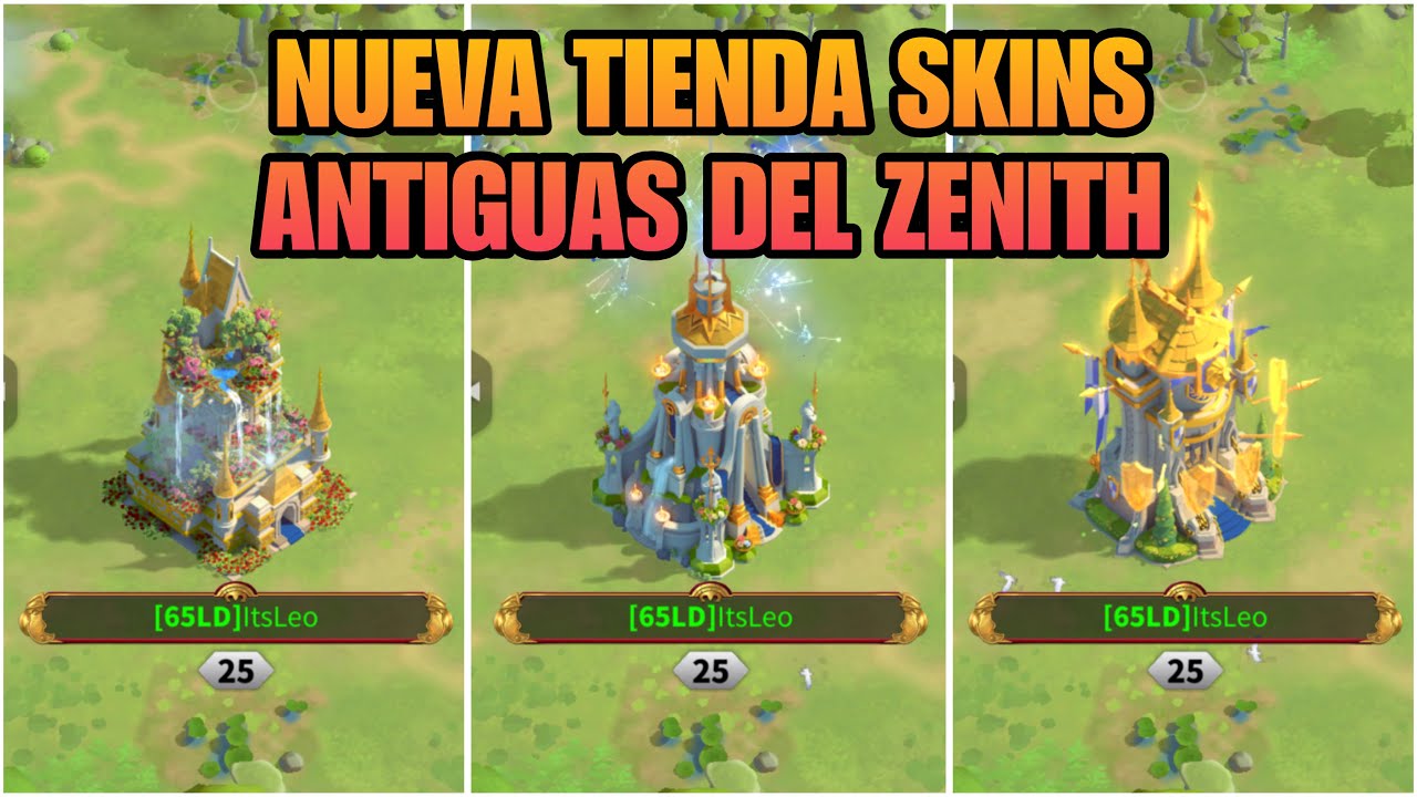 PODRAS GANAR SKIN ANTIGUAS DEL ZENITH - Rise of Kingdoms - YouTube