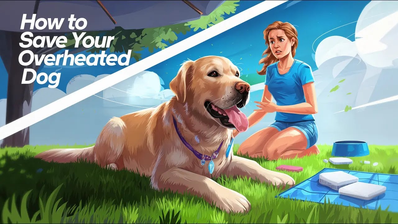 How to Save Your Overheated Dog Step by Step Guide - YouTube