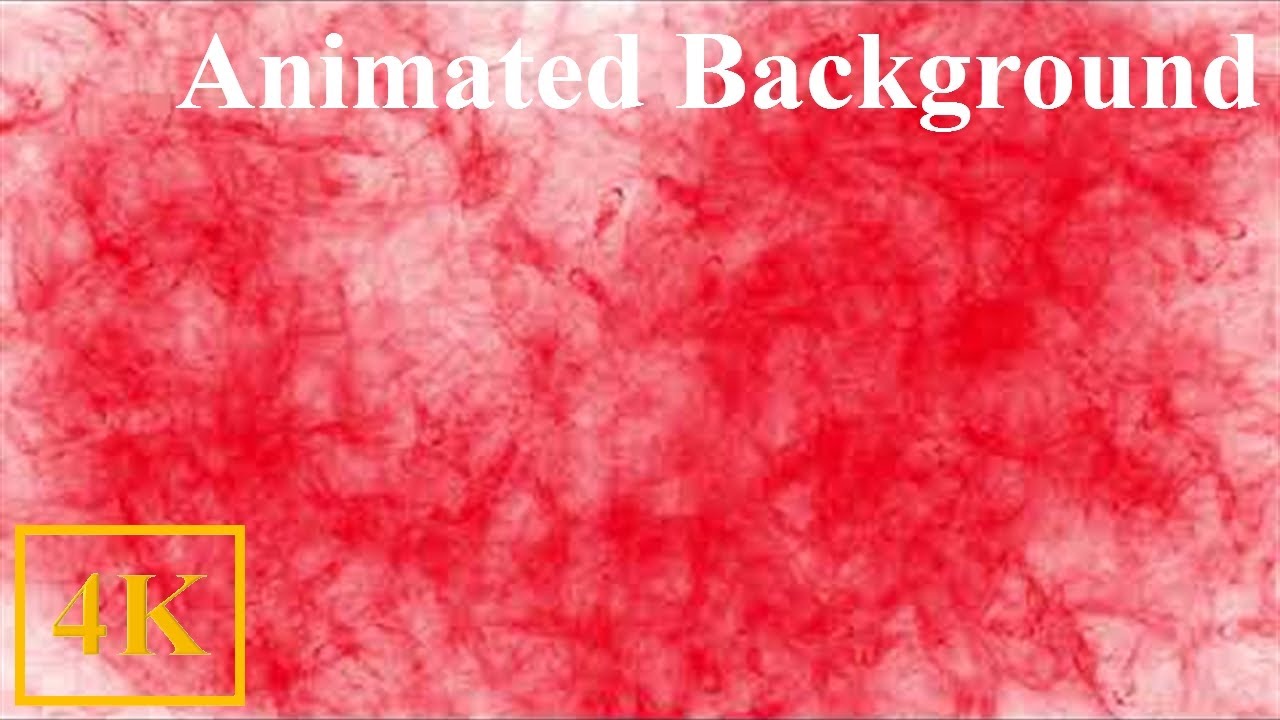 4K Video (1 hour) red smoke on white background – animated - YouTube