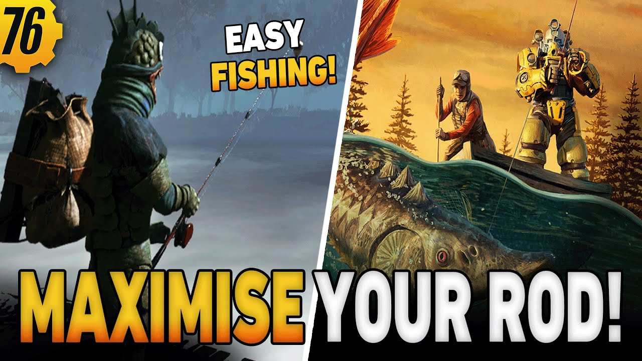 UPGRADE Your Fishing Rod Easily in Fallout 76! - YouTube