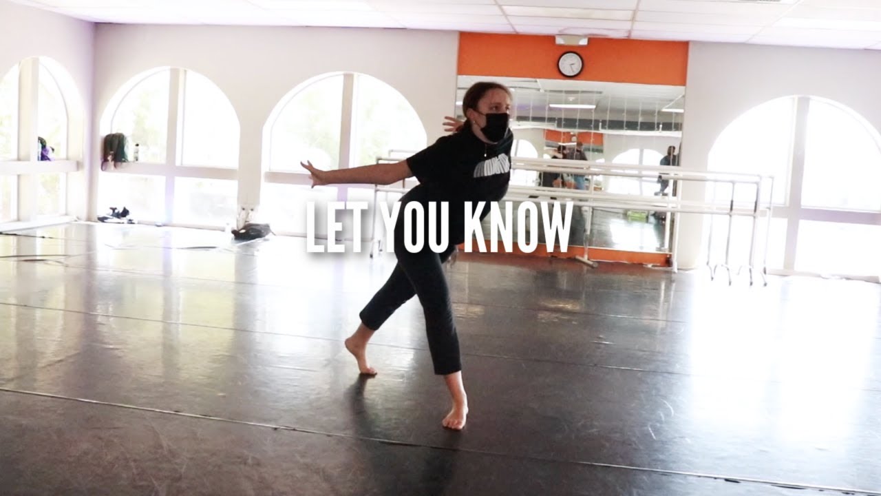 LET YOU KNOW | KYLE PONTE CHOREO | INMOTION PERFORMING ARTS STUDIO ...