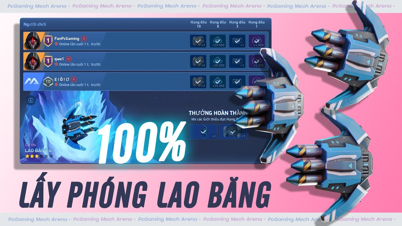 Mech Arena | Sự thật về Phóng Lao Băng mà mình đã không nói - YouTube