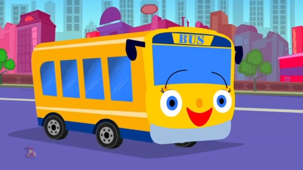 Wheels on the bus | Ben The Train Nursery Rhymes | Cartoons Videos for ...