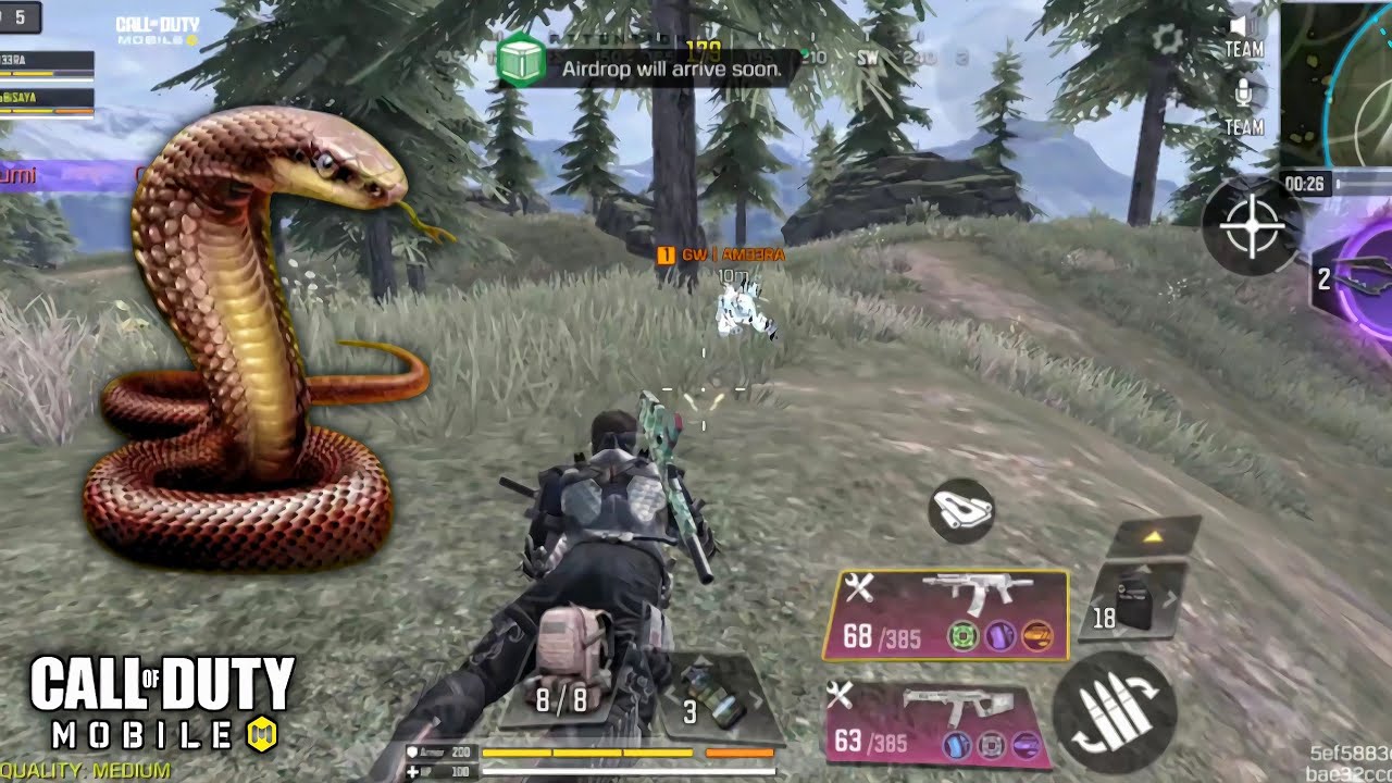 Snake moves in BR | David Mason Claws of Iron Gameplay in BR | COD ...