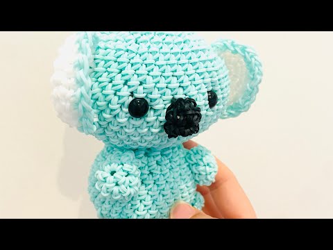 Loomigurumi Koala Tutorial - YouTube