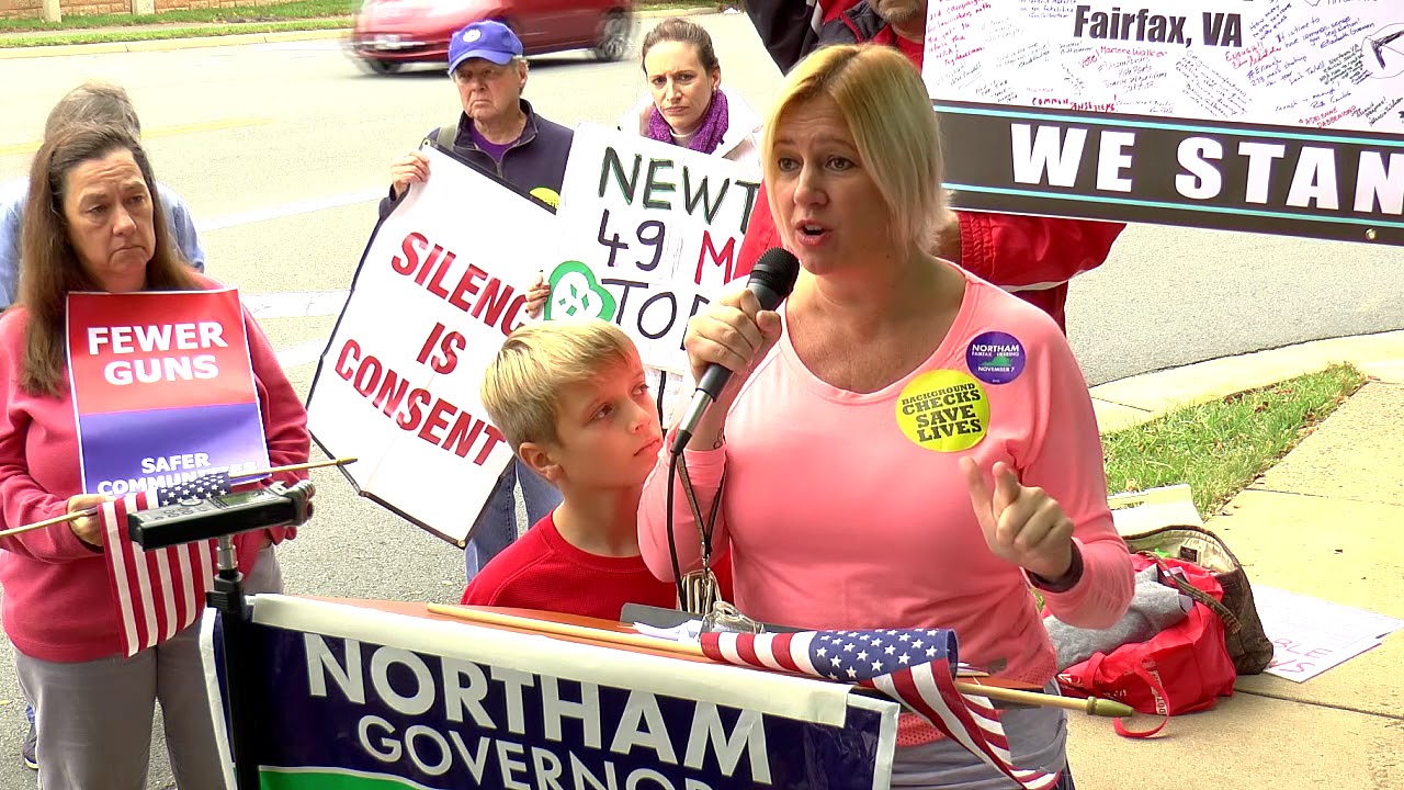 Gun Violence Survivor Kate Ranta Speaks at Anti-NRA Rally - YouTube