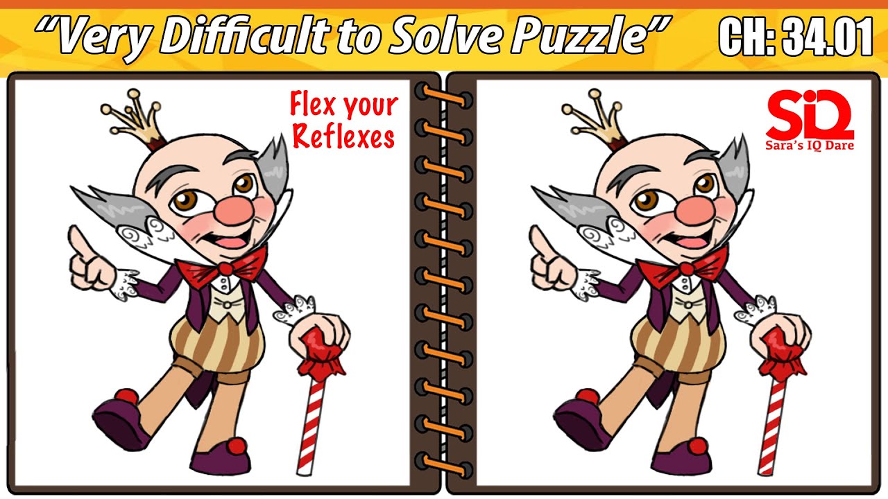[Find the difference] | “Very Difficult to Solve Puzzle” HD | Spot the ...