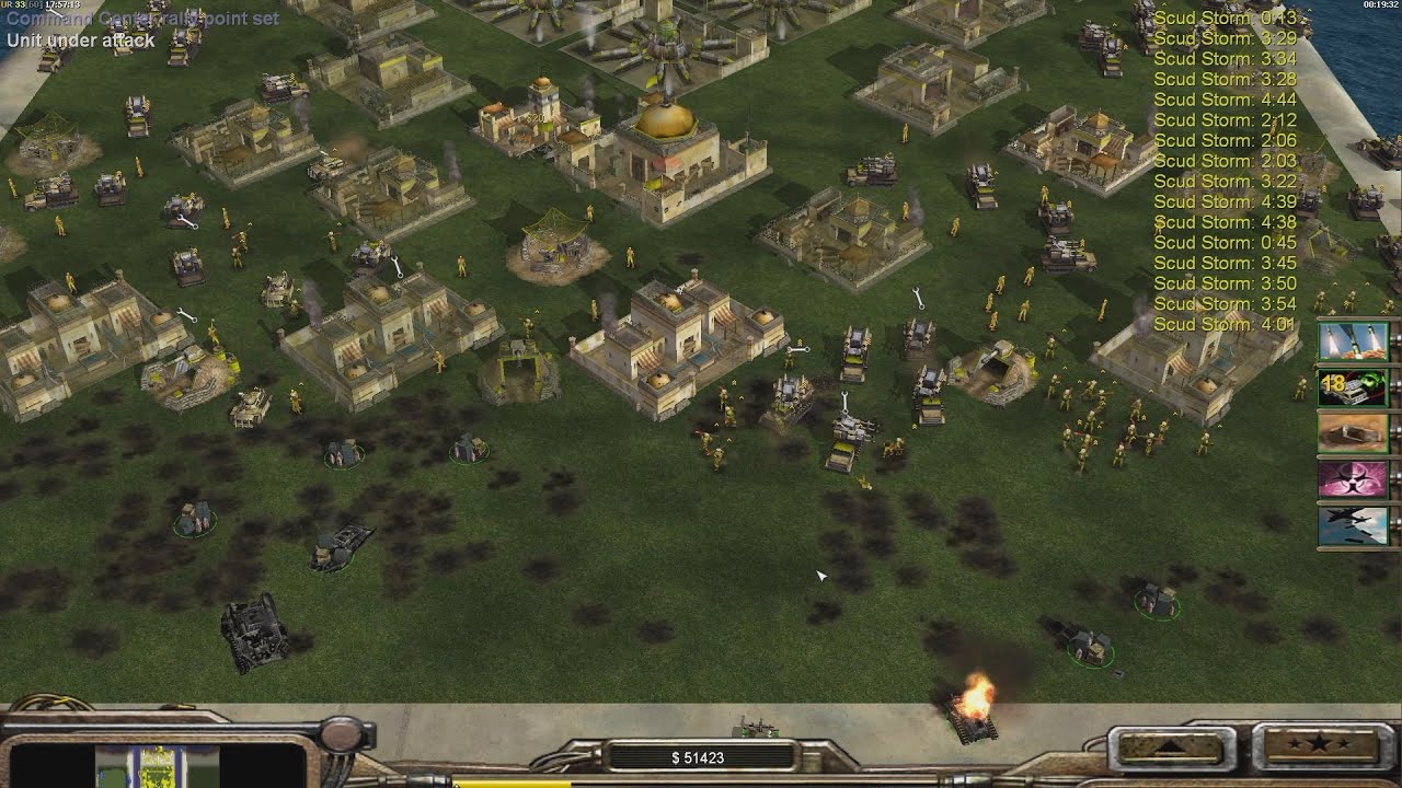 GLA BOSS - Command & Conquer Generals Zero Hour - 1 vs 7 HARD Gameplay ...