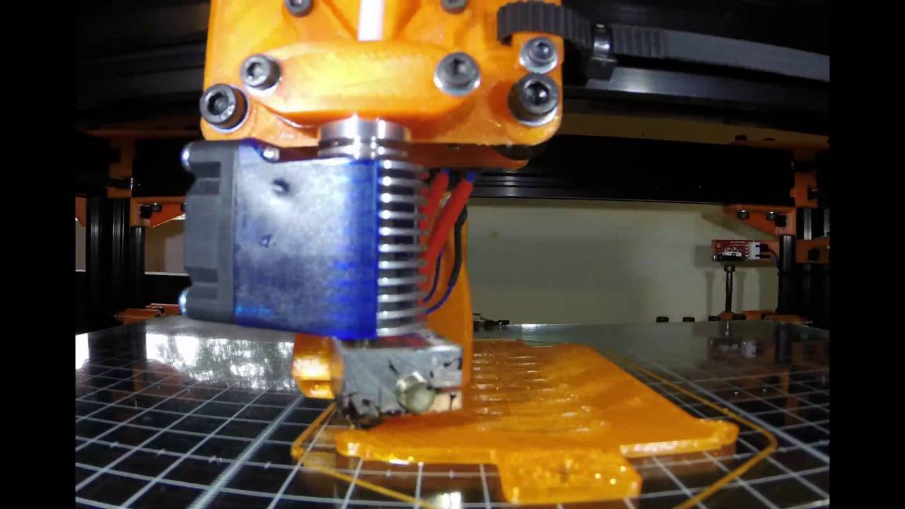 D-Bot CoreXY: Raspberry Pi Case Bottom - YouTube