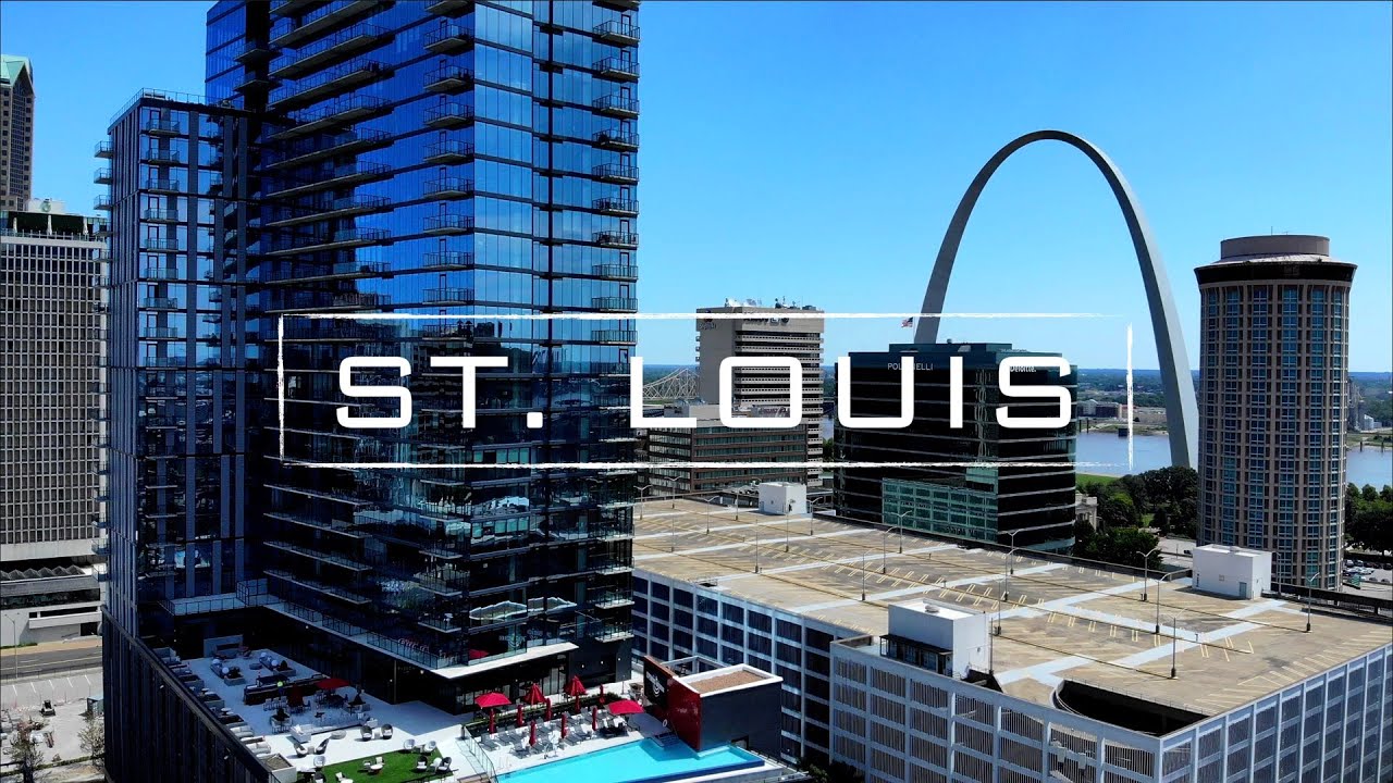 St Louis, Missouri | 4K Drone Footage - YouTube