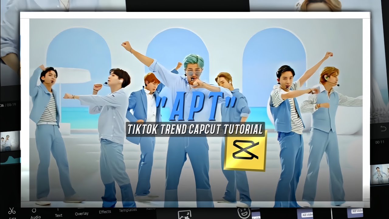 APT NEW KPOP TIKTOK TREND EDIT CAPCUT TUTORIAL - YouTube