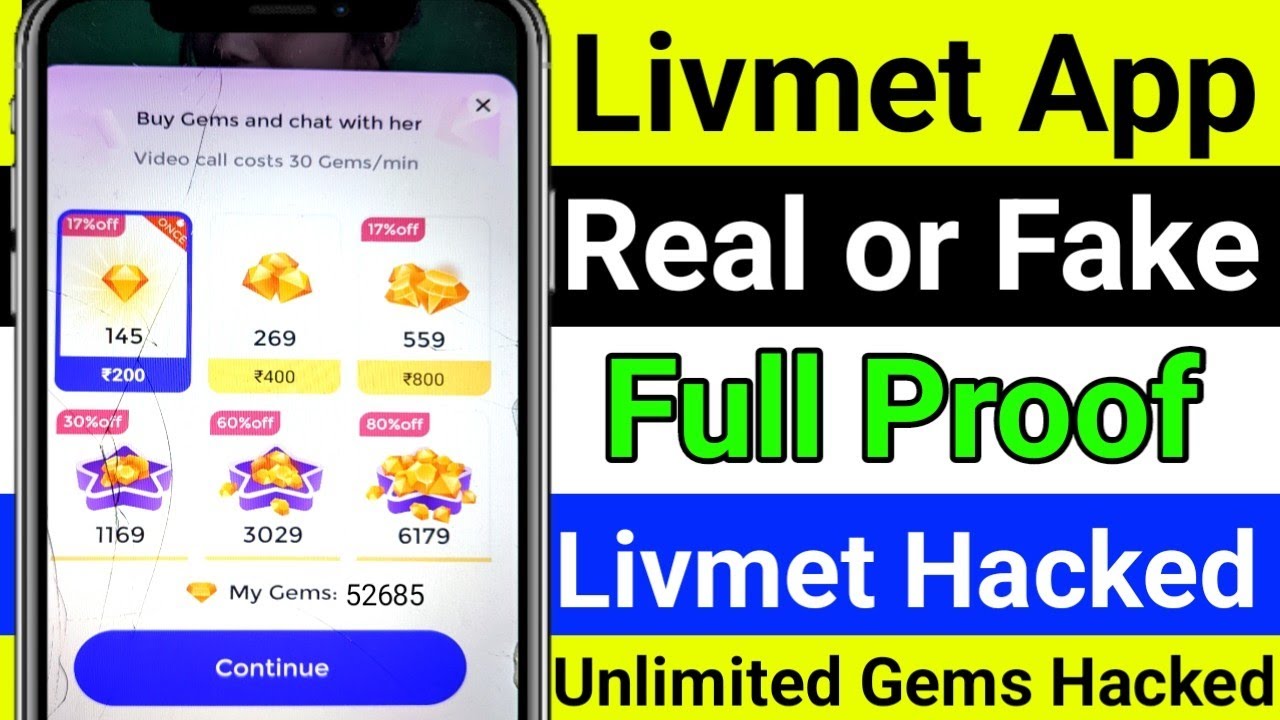 Livmet app real or fake | livmet app me free chat kaise kare | livmet ...
