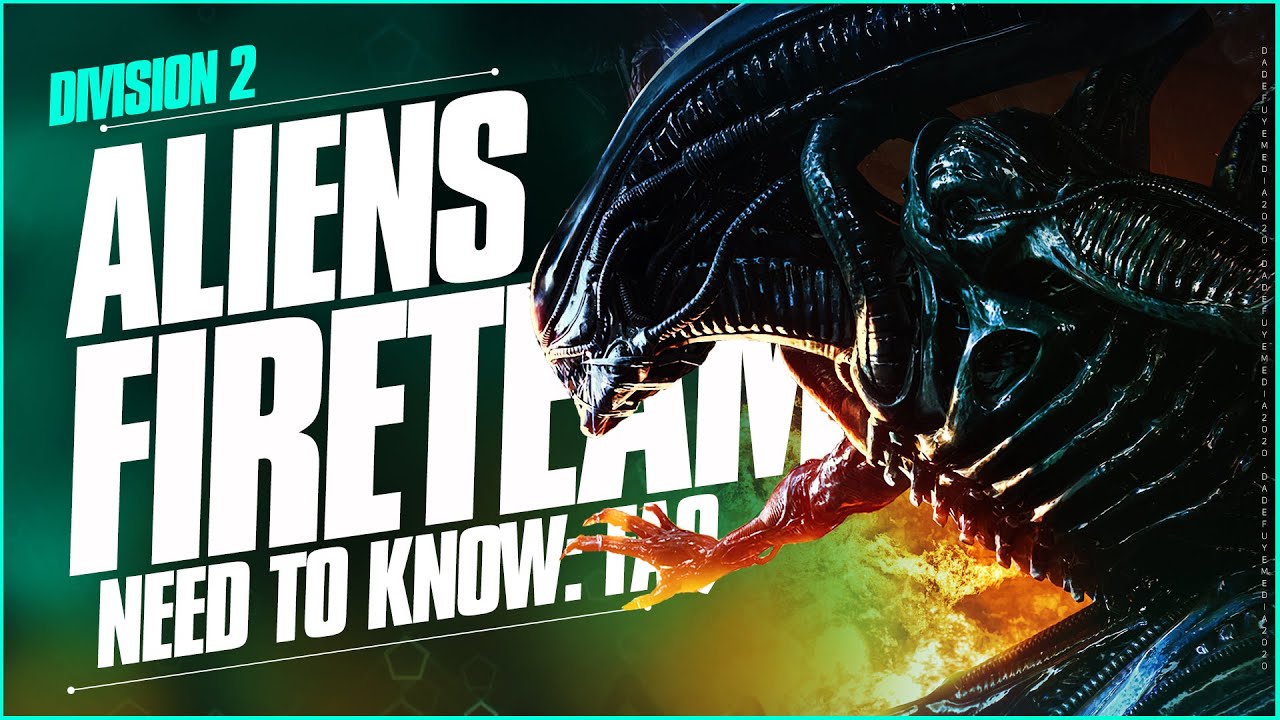 Everything You Need to Know About ALIENS FIRETEAM - 3rd Person Coop ...