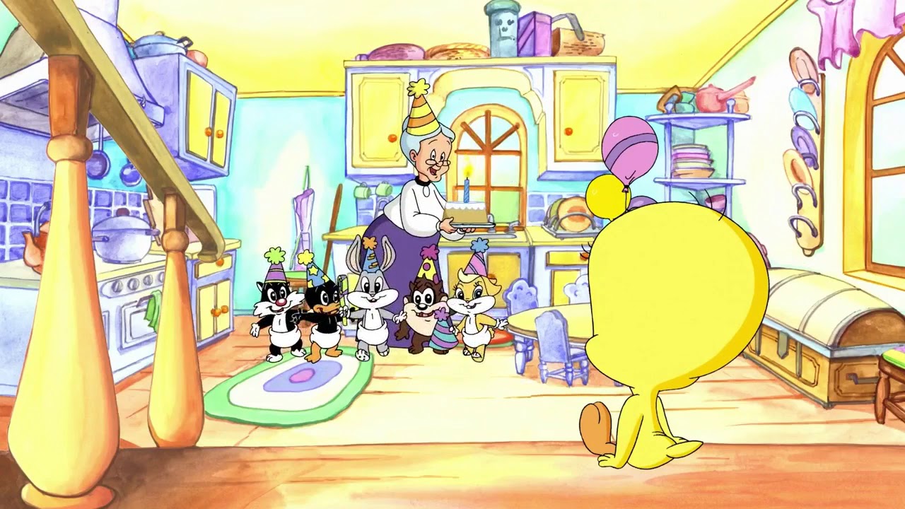 Baby Looney Tunes O Aniversário do Piu Piu Part-3 - YouTube