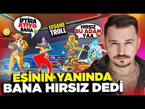 BANA HIRSIZ DEDİ 😳 TAKIMDA KAVGA ÇIKTI | PUBG Mobile Troll