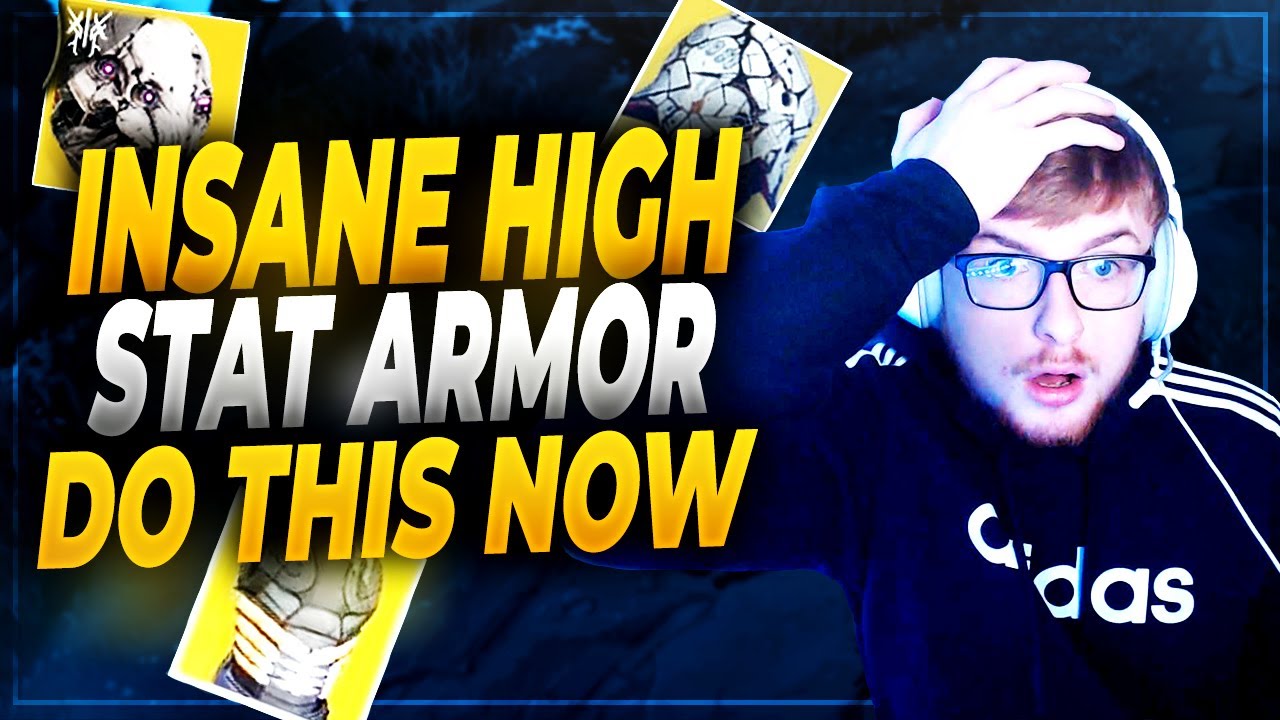 Destiny 2 - Insane High Stat Armor (How To Get High Stat Armor) - YouTube