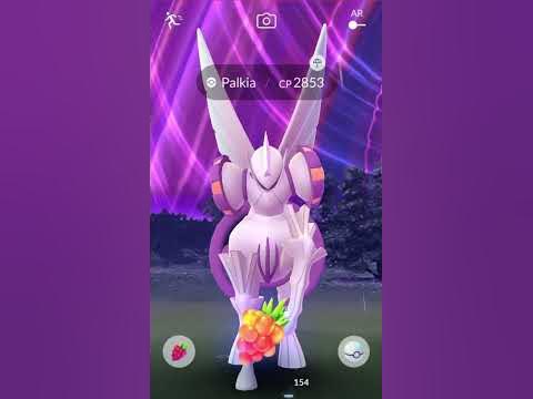 Boosted Palkia Origin Forme Pokémon GO Raid Sinnoh Global Tour - YouTube