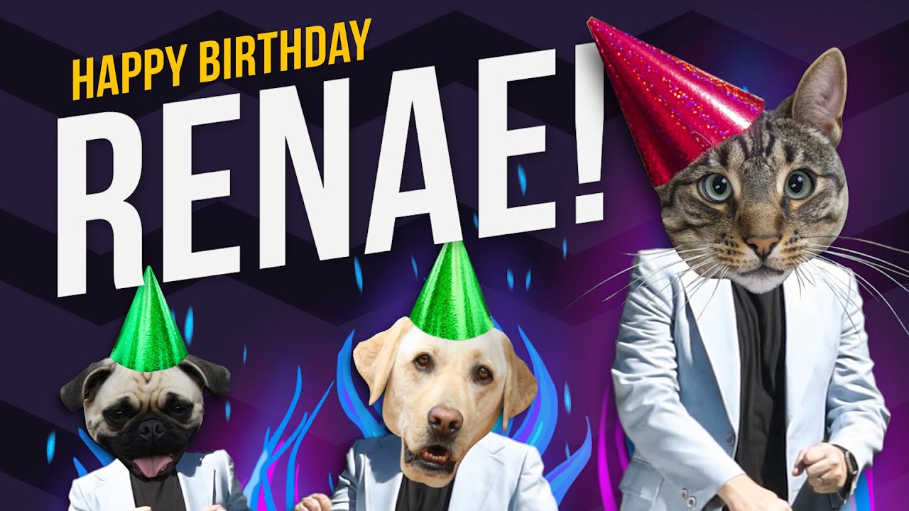 Happy Birthday Renae - Its time to dance! - YouTube