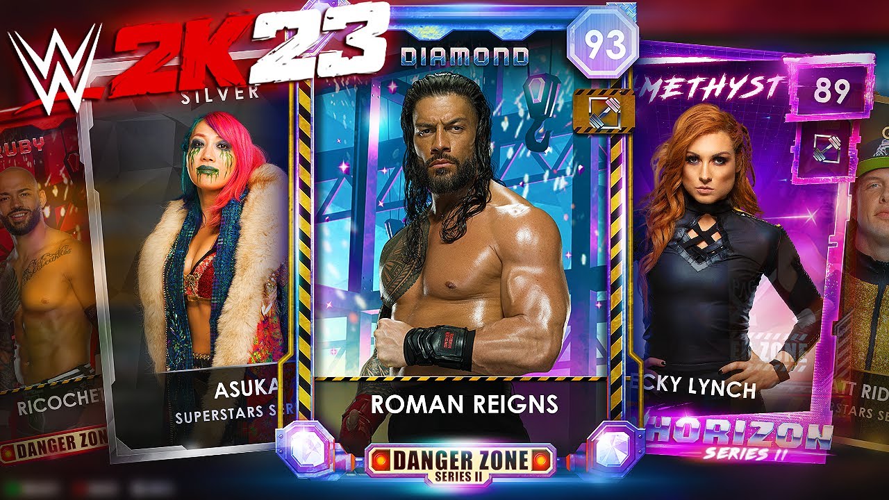 WWE 2K23 My Faction Episode 1 - First Pack Opening - YouTube