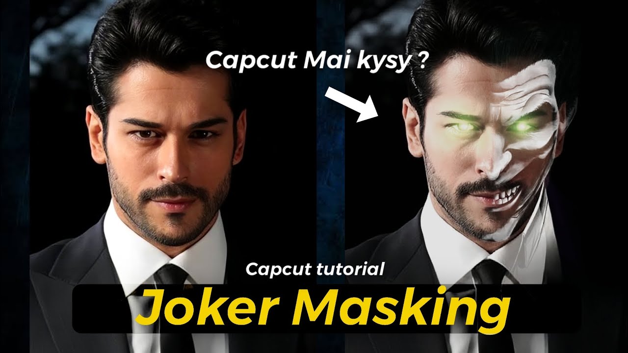 Capcut joker Masking tutorial 🃏| capcut tutorial - YouTube