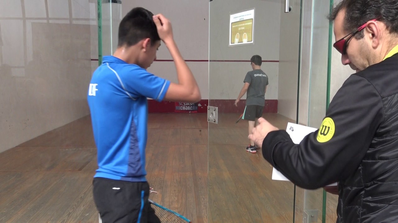 SQUASH MORELIA ALEX VS JESUS Z 2 SET - YouTube