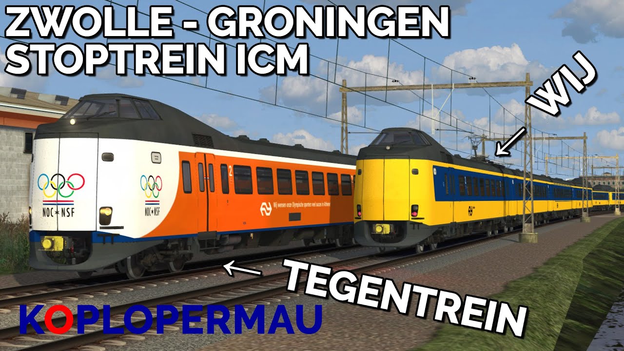 Train Simulator 2022: NS ICM Koploper van Zwolle naar Groningen als ...