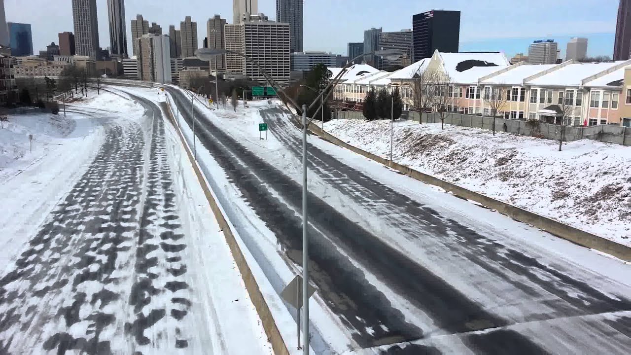 Atlanta snow (Atlantartica) 2014 - YouTube