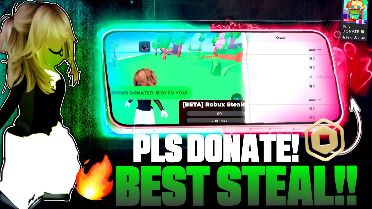 🔥 [NEW] Pls Donate Script 2024: Steal Robux, Fake Donate & More ...