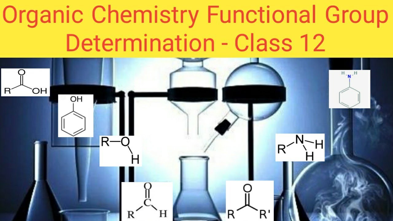 Practical - Determining the functional groups organic compounds, class ...