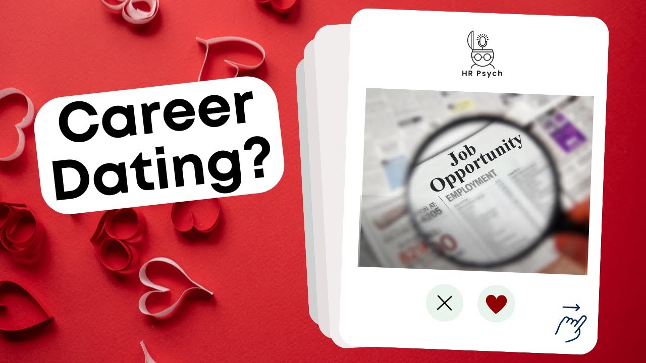 Why You Should Treat Your Job Search Like You're Dating - YouTube