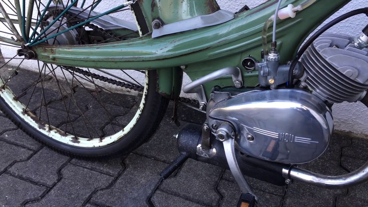 NSU Quickly N 26“ mit Agria Teilen - YouTube