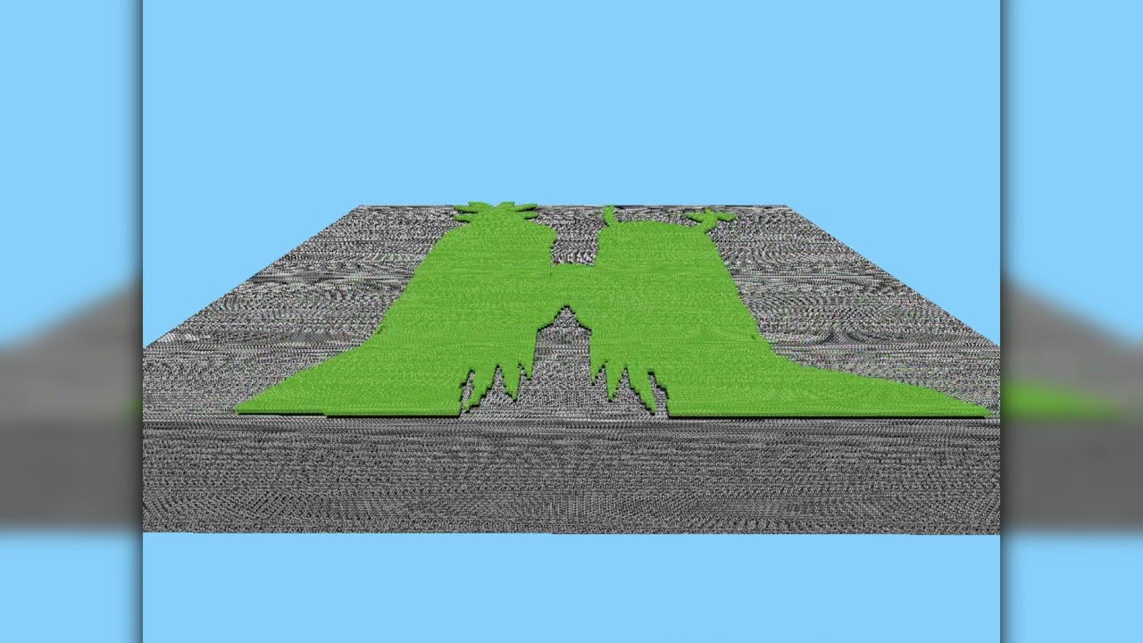 Bad Apple, but it's the first ever version of Minecraft / RubyDung - YouTube