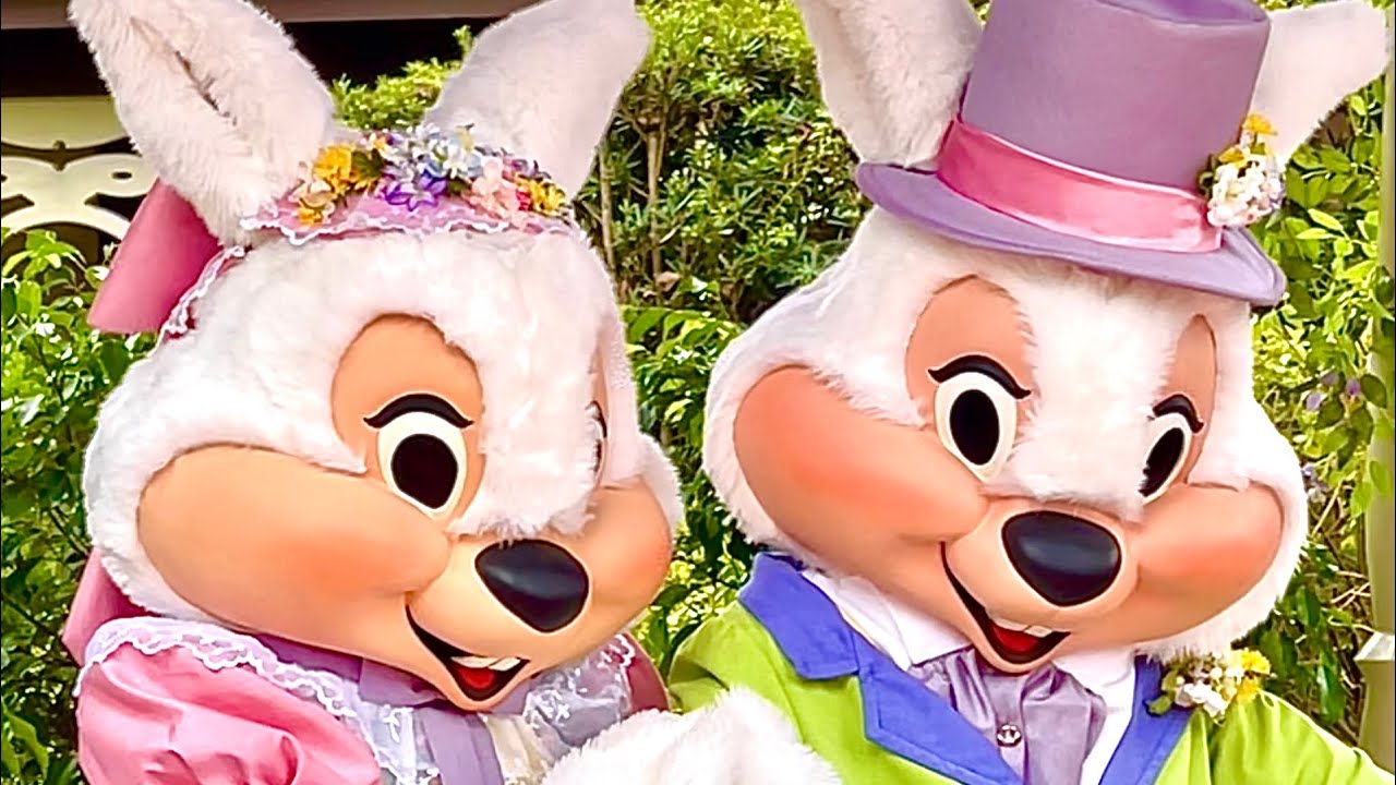 HAPPY EASTER! DISNEY EASTER PARADE in 4K at WALT DISNEY WORLD MAGIC ...