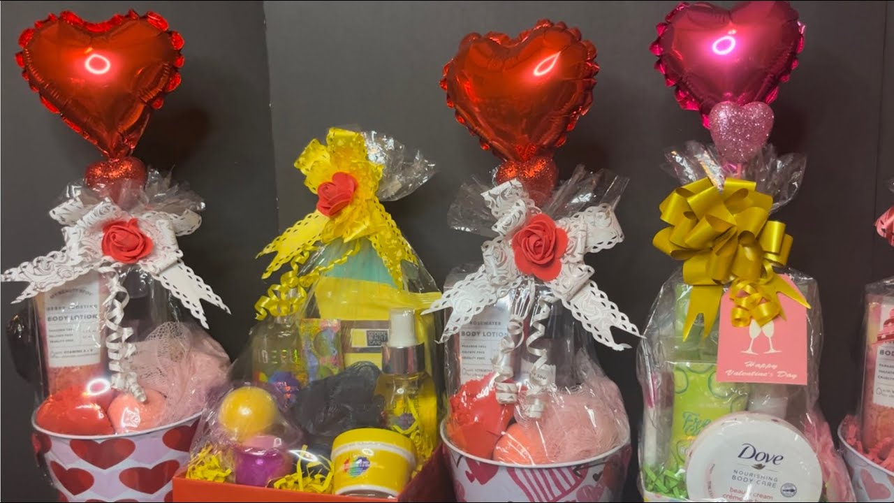 $25 Valentine’s Day Gift Buckets - YouTube