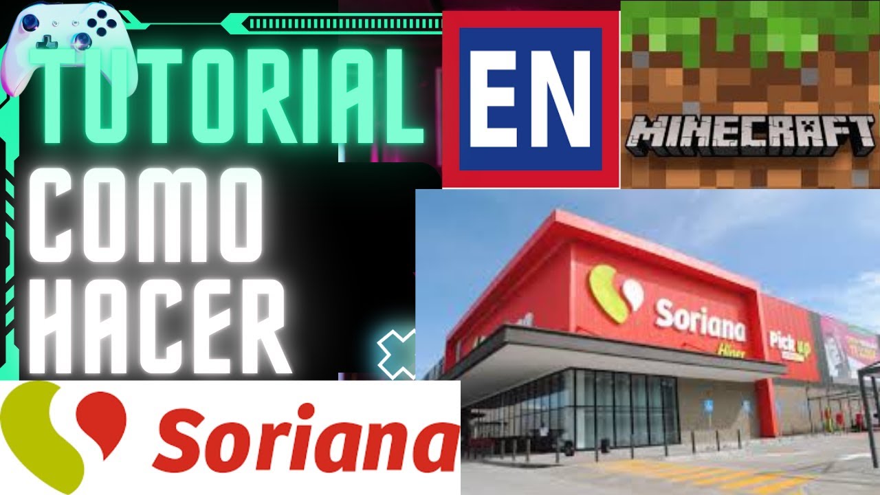 Tutorial como hacer Soriana en minecraft parte 1 - YouTube