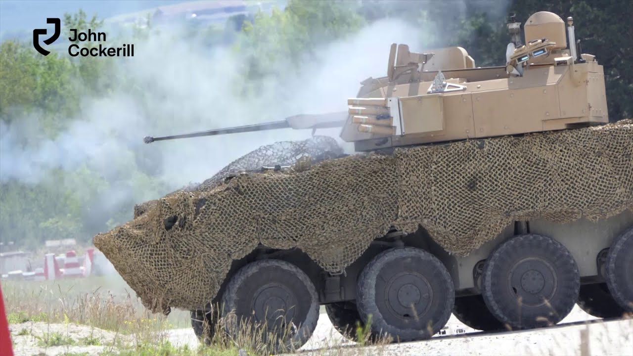 John Cockerill Defense - Cockerill® 3030 - YouTube