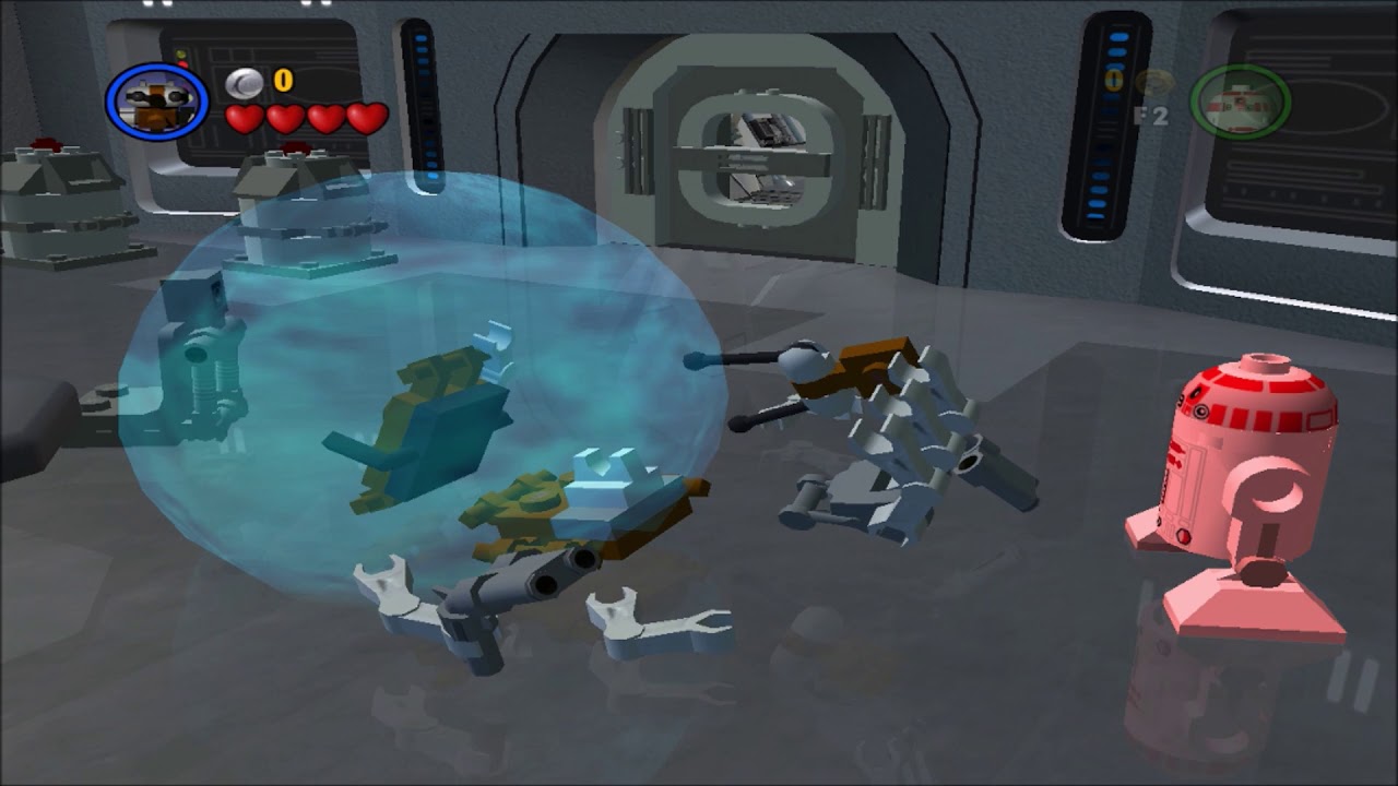 LEGO Star Wars The Video Game - unused Die and Explode animations - YouTube
