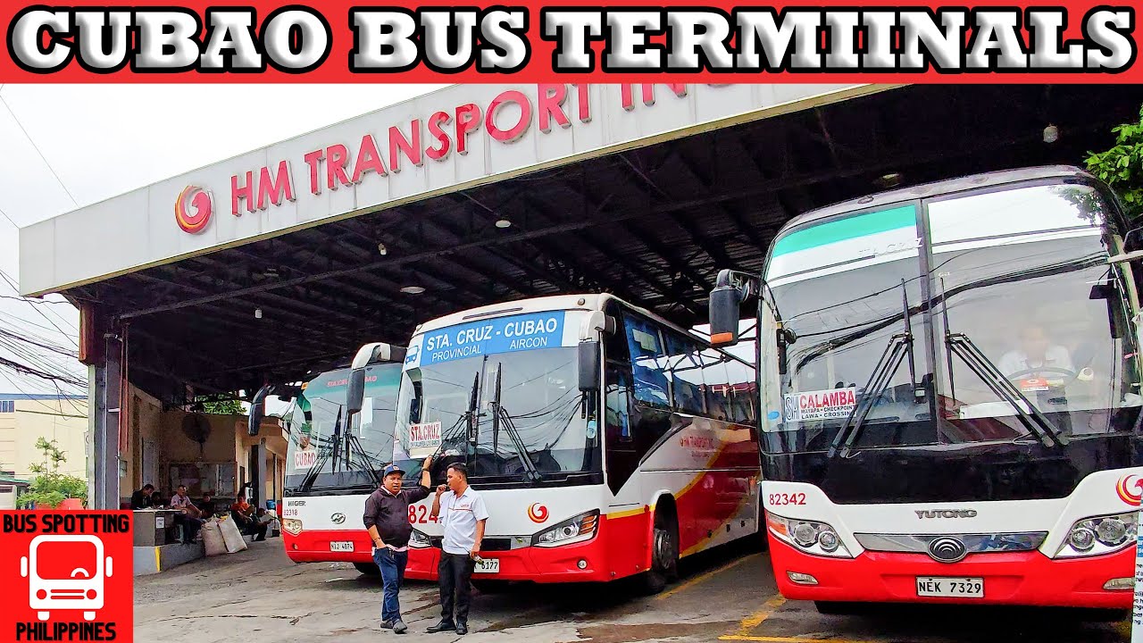 ASSORTED CUBAO BUS TERMINALS TOUR - YouTube