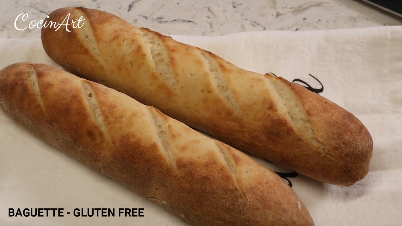 BAGUETTE SIN GLUTEN 100% HECHO EN CASA, La receta mas fácil y efectiva ...