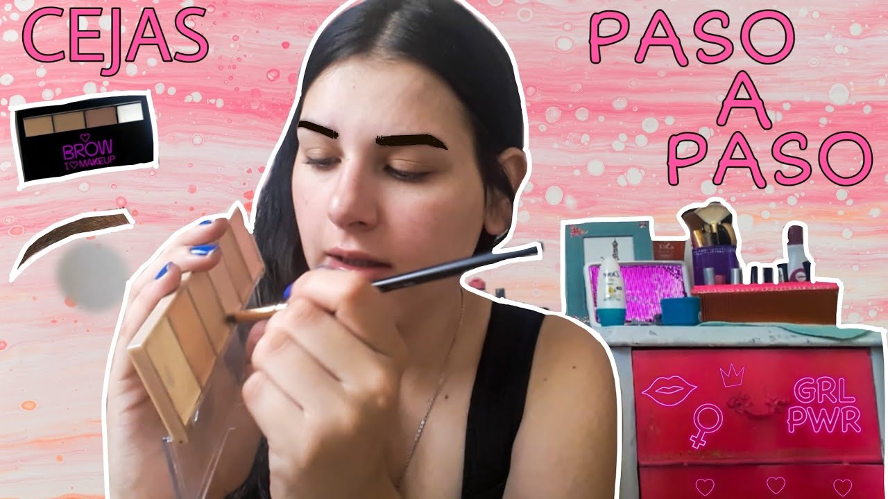 ¿Como realizarte las cejas? / Tutorial PASO A PASO - YouTube